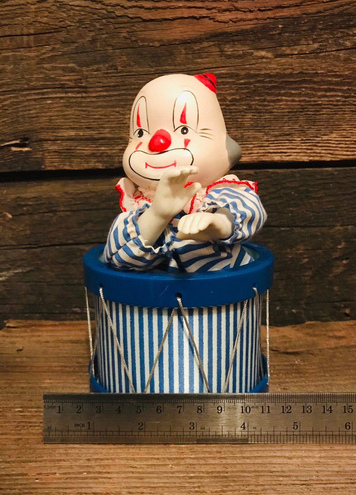 Adorable Vintage Ceramic Clown Music Box Clown Vintage | Etsy