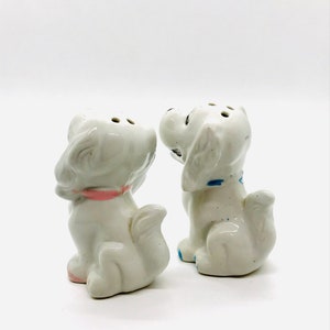 ADORABLE Vintage 1980’s Puppy Dog Salt and Pepper Shakers, Boy and Girl ...