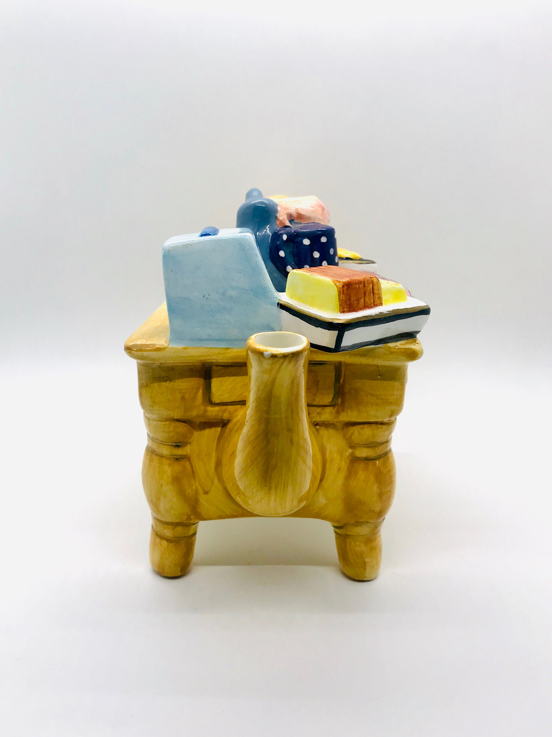 Unique Vintage 1990’s Desk Top Teapot, Unique Teapots, Fun Teapots ...