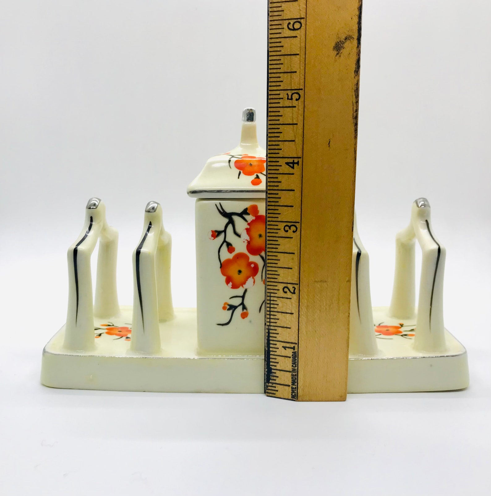 Beautiful Vintage Toast and Jam Caddy, Made in Japan, 1960s Vintage ...