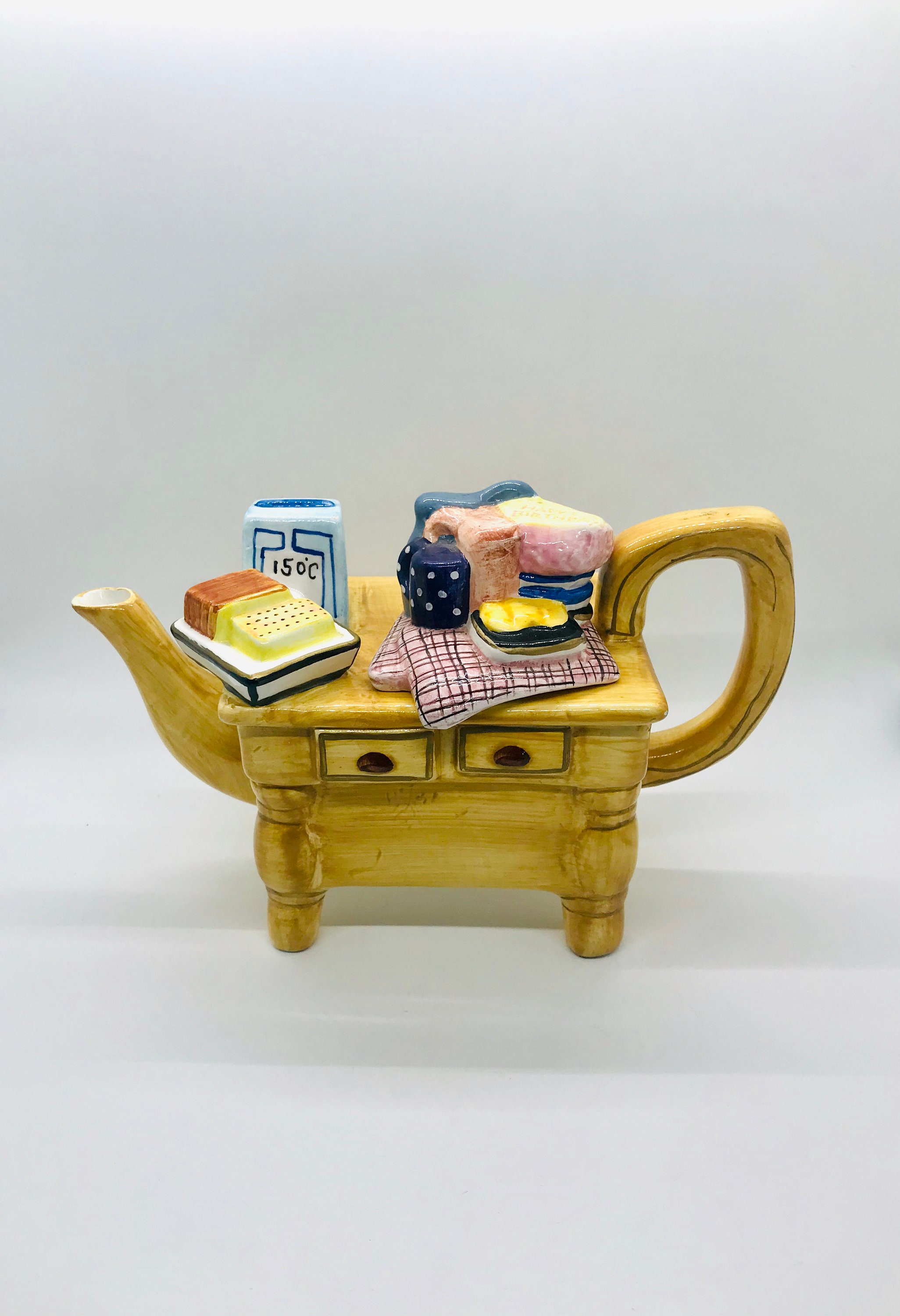 Unique Vintage 1990’s Desk Top Teapot, Unique Teapots, Fun Teapots ...