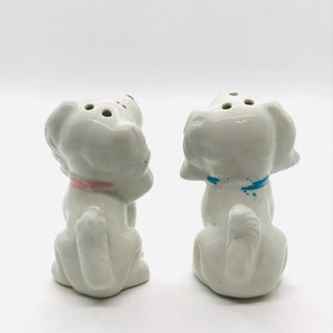 ADORABLE Vintage 1980’s Puppy Dog Salt and Pepper Shakers, Boy and Girl ...