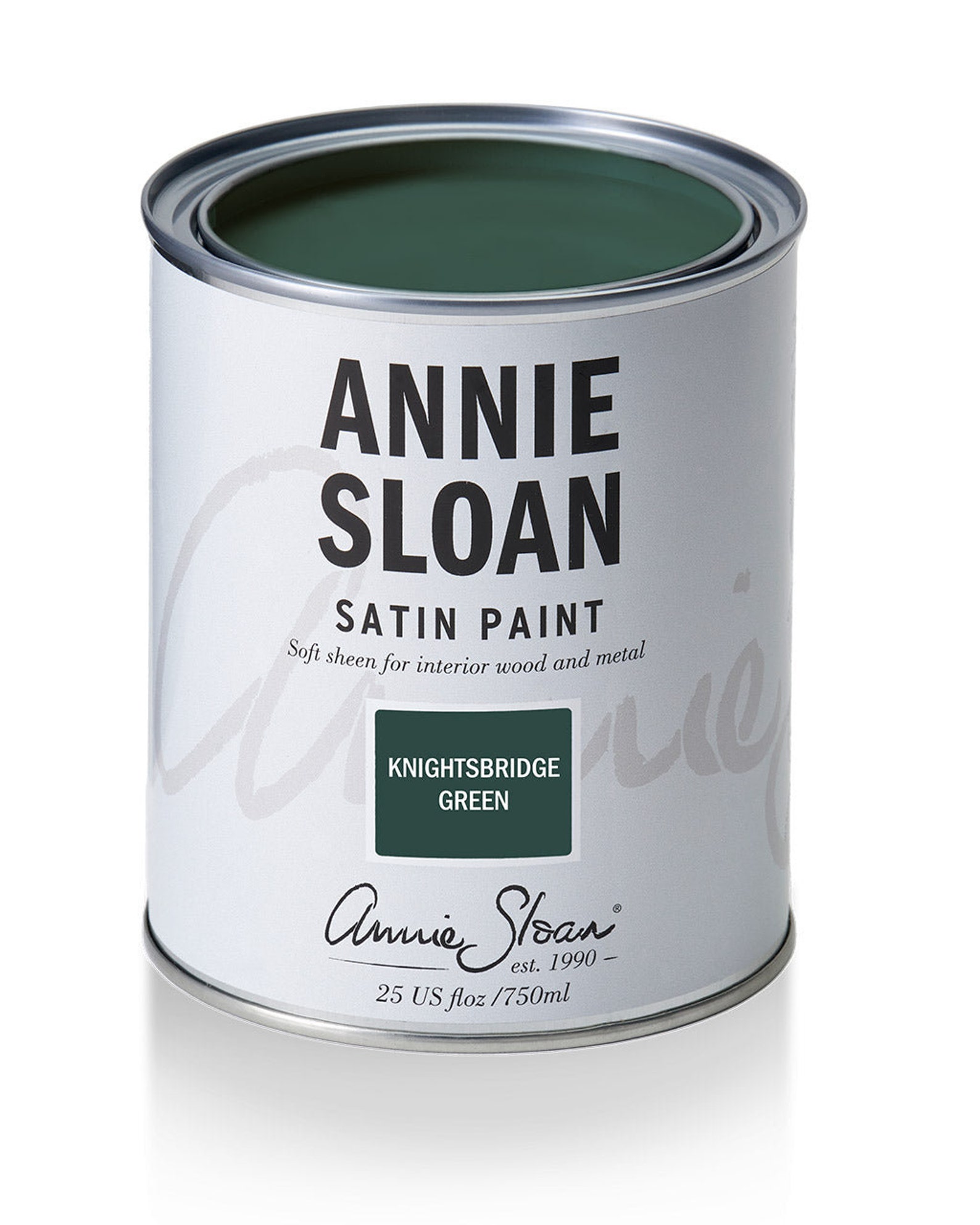Knightsbridge Green Satin Paint - Etsy