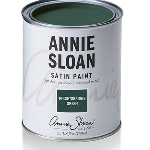 Knightsbridge Green Satin Paint - Etsy