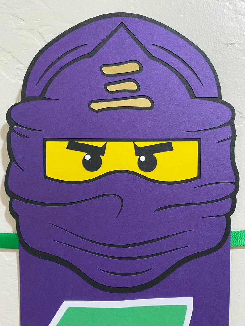 Ninja Banner Ninja Birthday Banner Ninja Party Ninja | Etsy