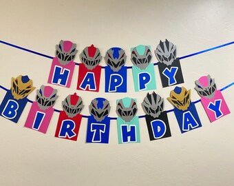 Power Ranger Party - Etsy