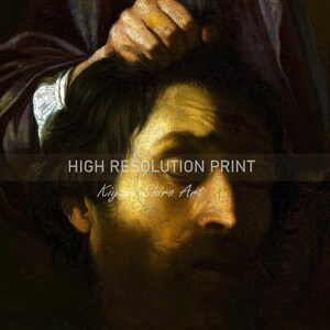 King David and Goliath Baroque Period Art, French Artist Nicolas ...