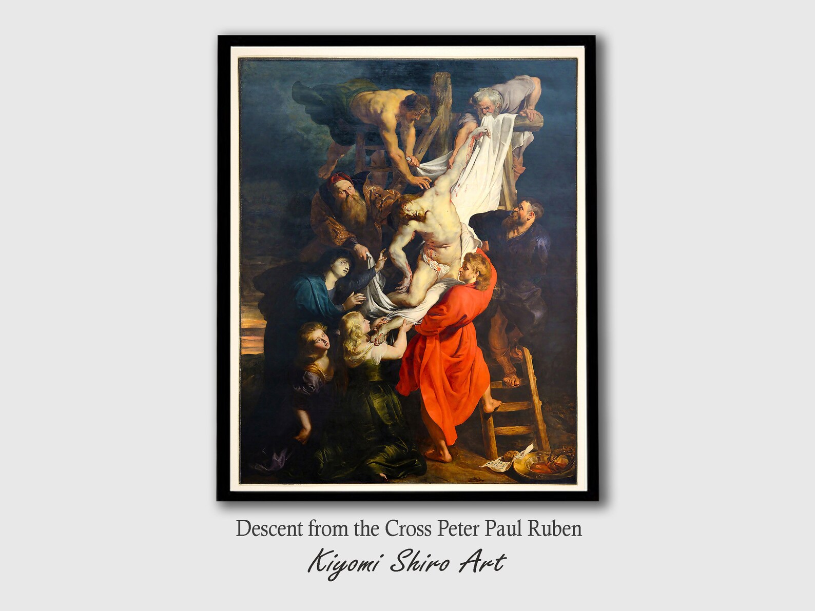 Jesus of Nazareth Descent From the Cross, Famous Renaissance Artwork by ...