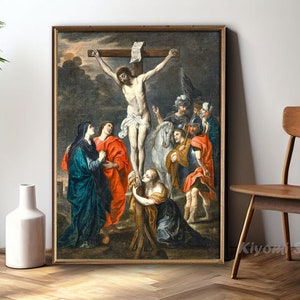 The Crucifixion Jesus of Nazareth by Follower of Peter Paul Rubens ...