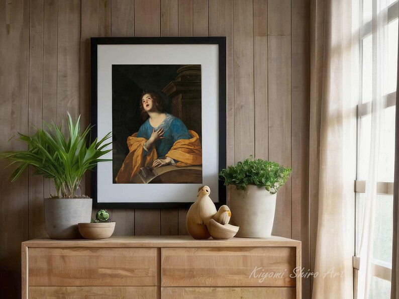 Santa Caterina Female Patron Saint Oil Painting, St Catherine of ...
