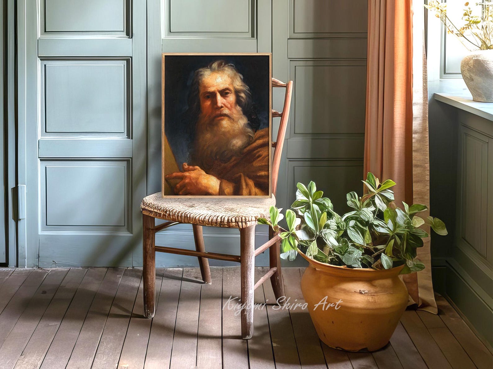Moses Portrait 17th Century Italian Classical Baroque Art, Renaissance ...