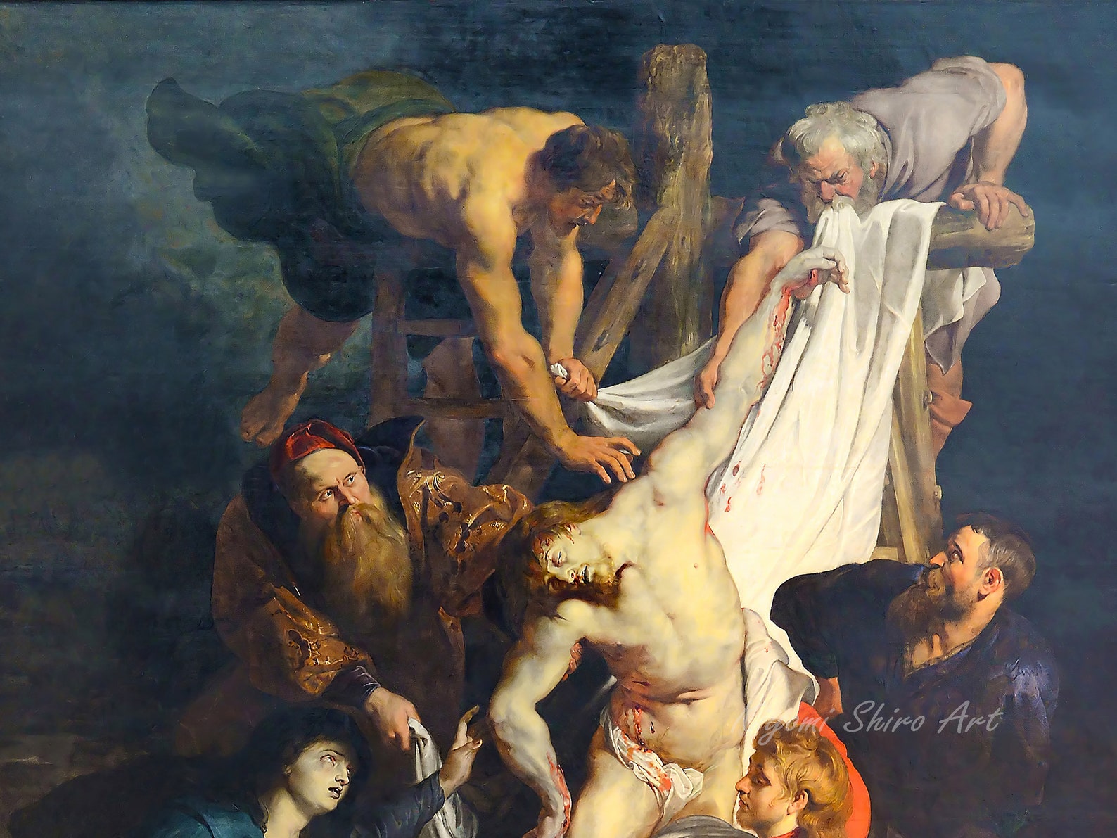 Jesus of Nazareth Descent From the Cross, Famous Renaissance Artwork by ...