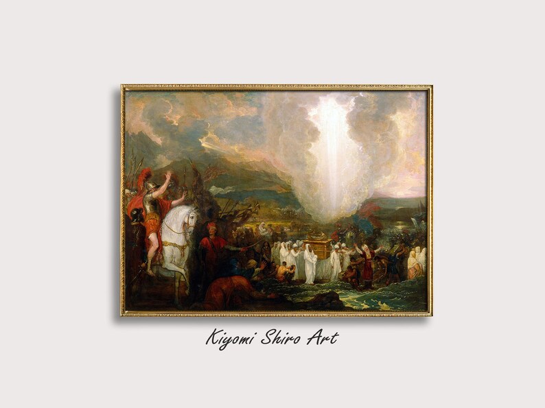 The Ark of the Covenant Oil Painting, Benjamin West Famous Artist ...