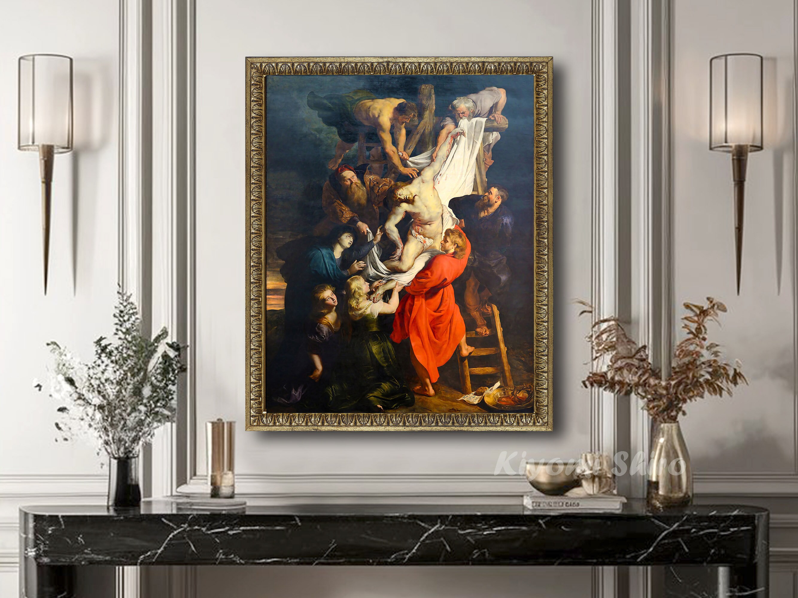 Jesus of Nazareth Descent From the Cross, Famous Renaissance Artwork by ...
