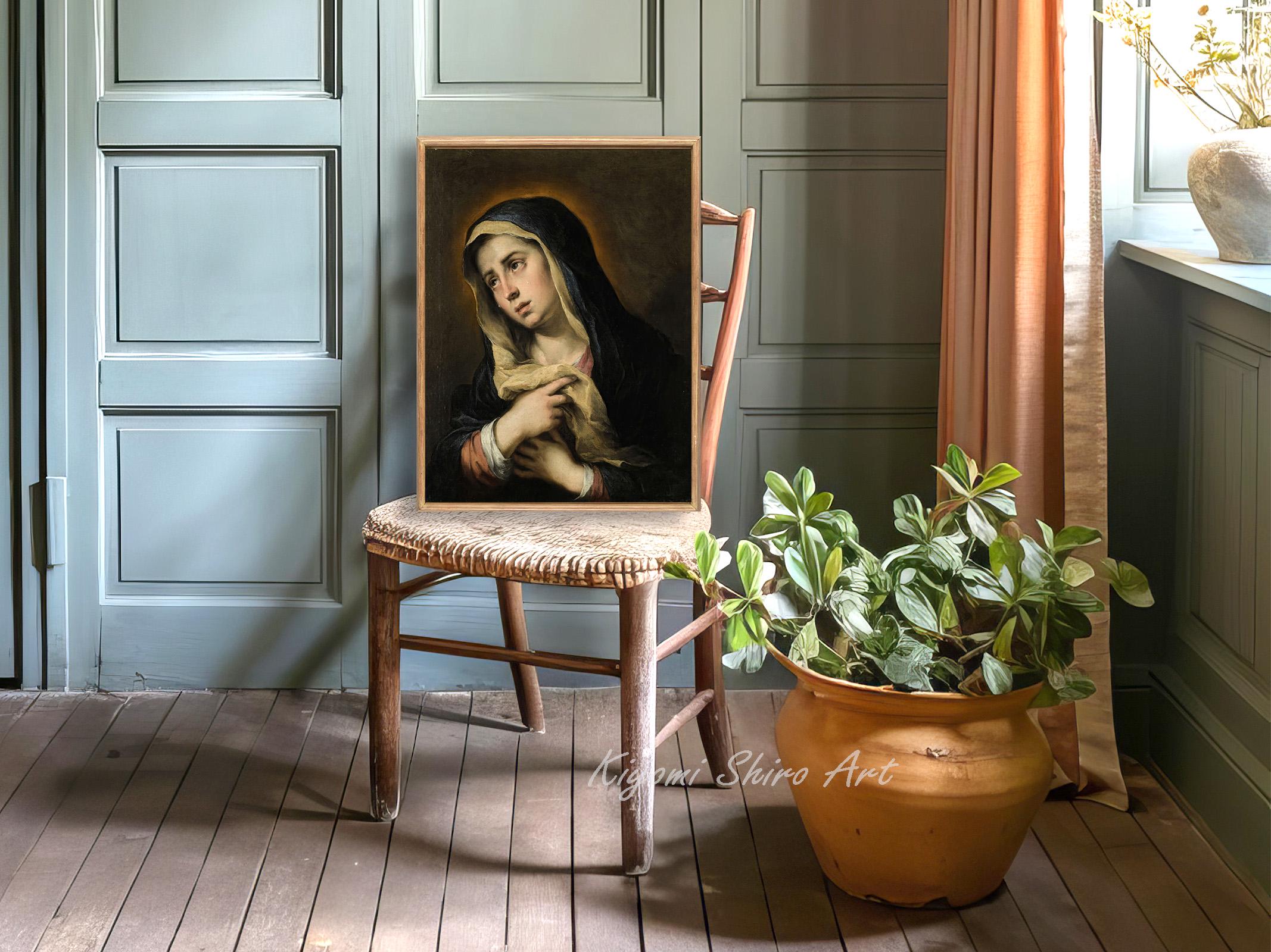 Our Lady of Sorrows Baroque Period Art, 17th Century Famous Mater ...