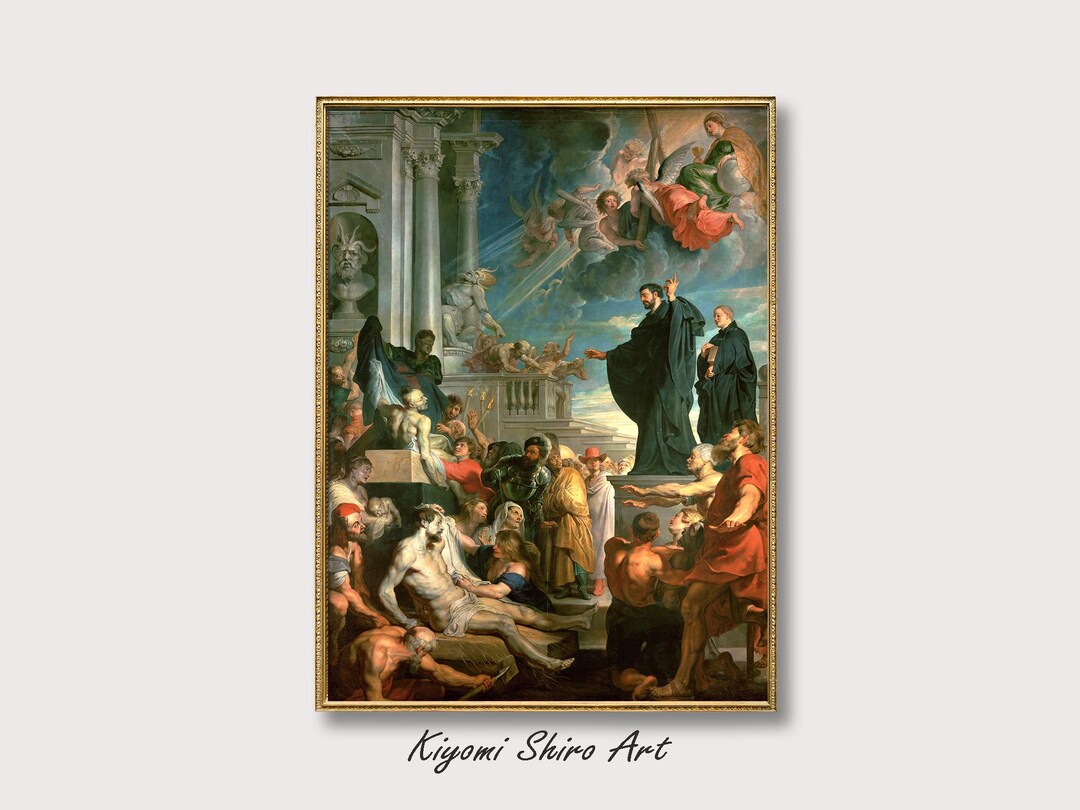 The Miracles of St. Francis Xavier Art by Flemish Artist Peter Paul ...