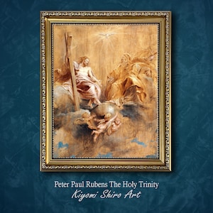 Peter Paul Rubens Painting the Holy Trinity, God the Father Son and ...