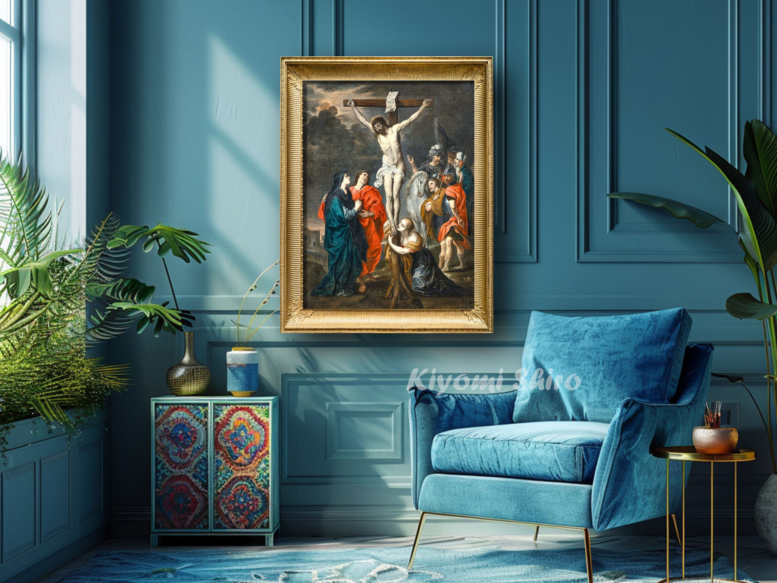 The Crucifixion Jesus of Nazareth by Follower of Peter Paul Rubens ...