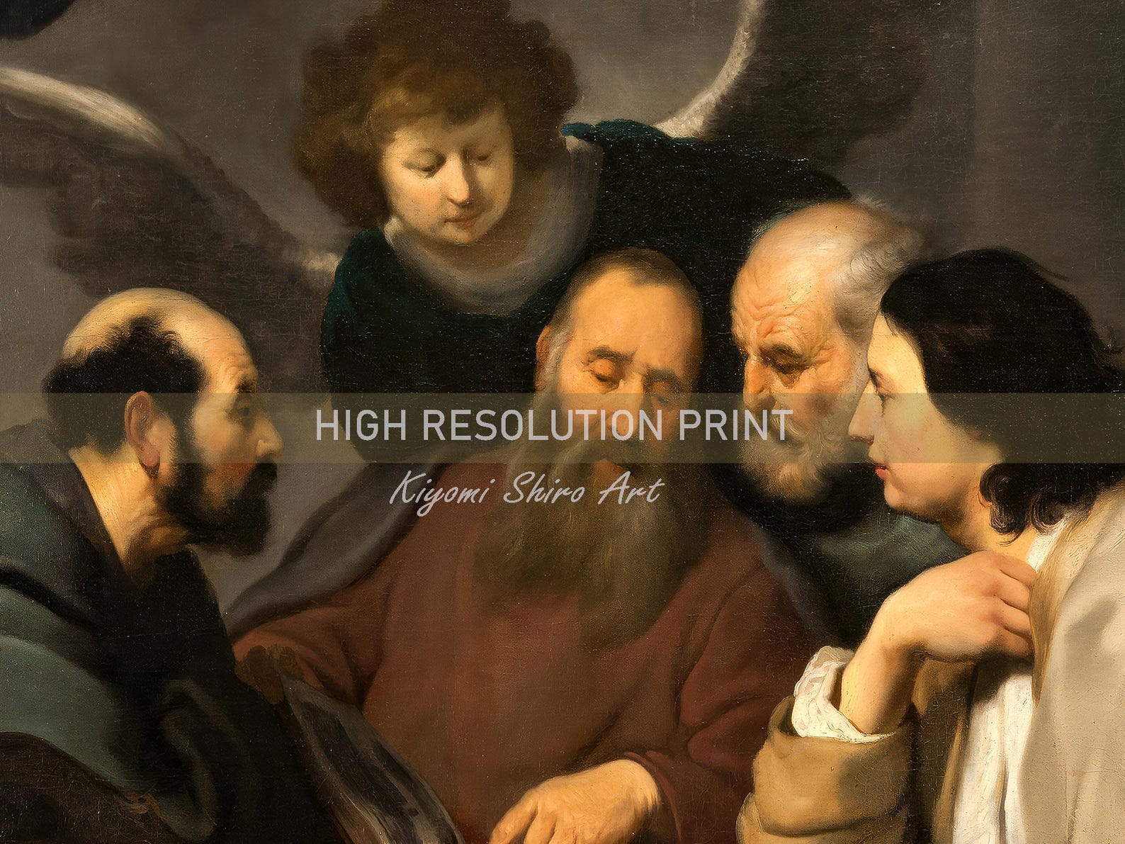 The Four Evangelists Famous Oil Painting by Jacob Adriaensz Backer ...