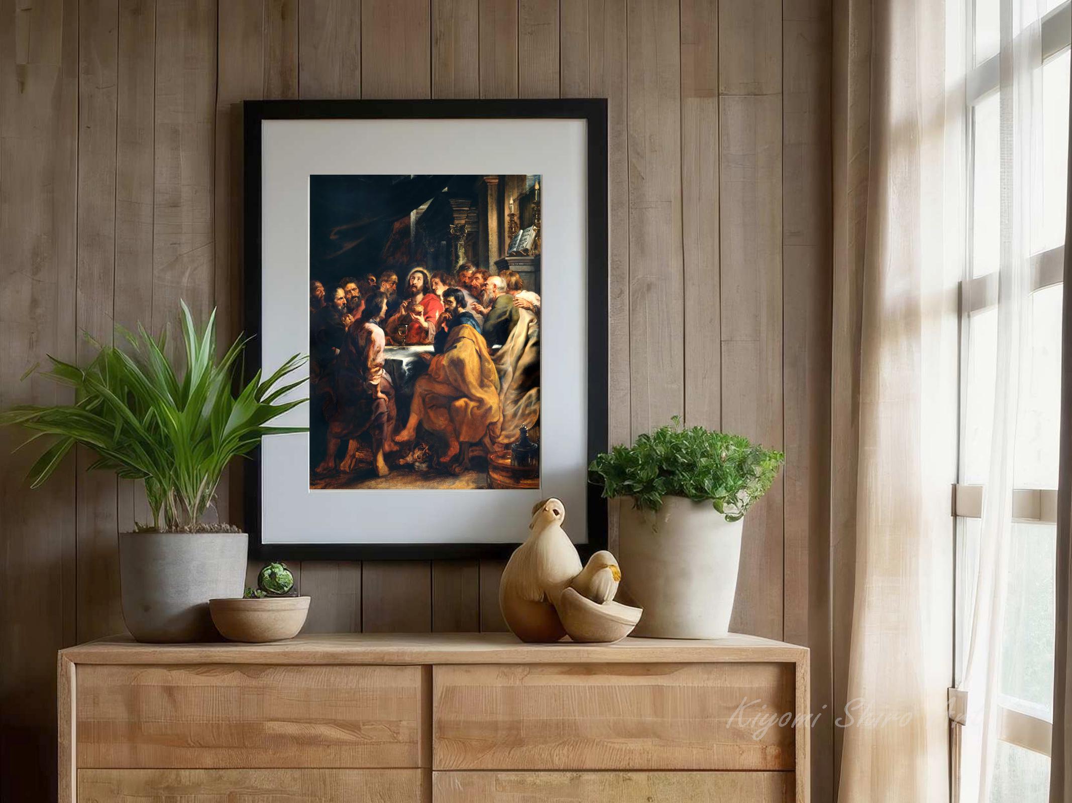 Masterpiece the Last Supper Painting, Christian Artwork by Famous ...