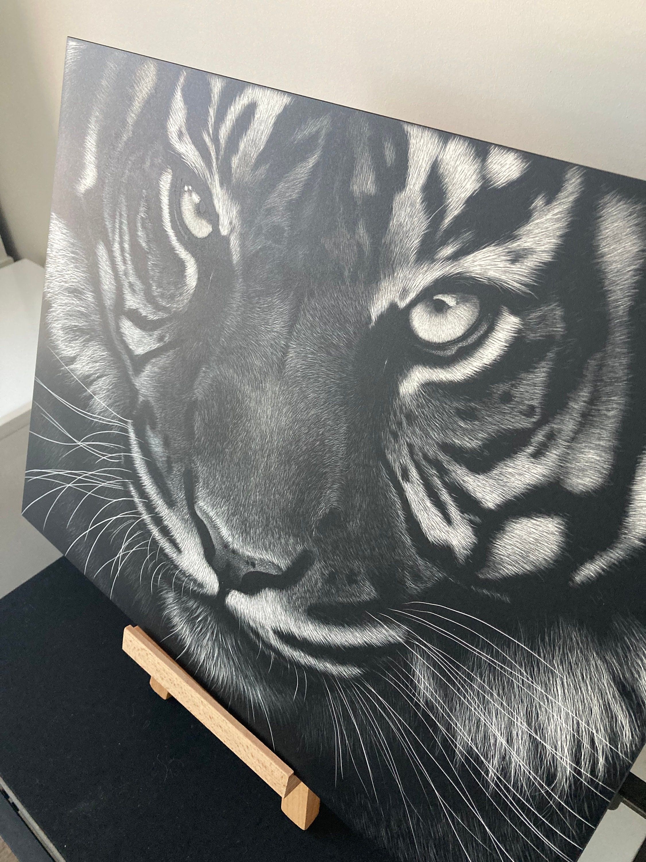 Tiger Fearful Symmetry Original Artwork - Etsy.de