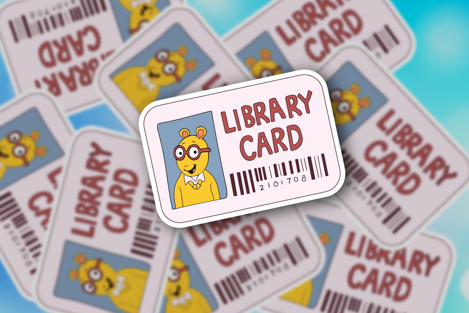 Having Fun Isn't Hard When You've Got A Library Card | Etsy