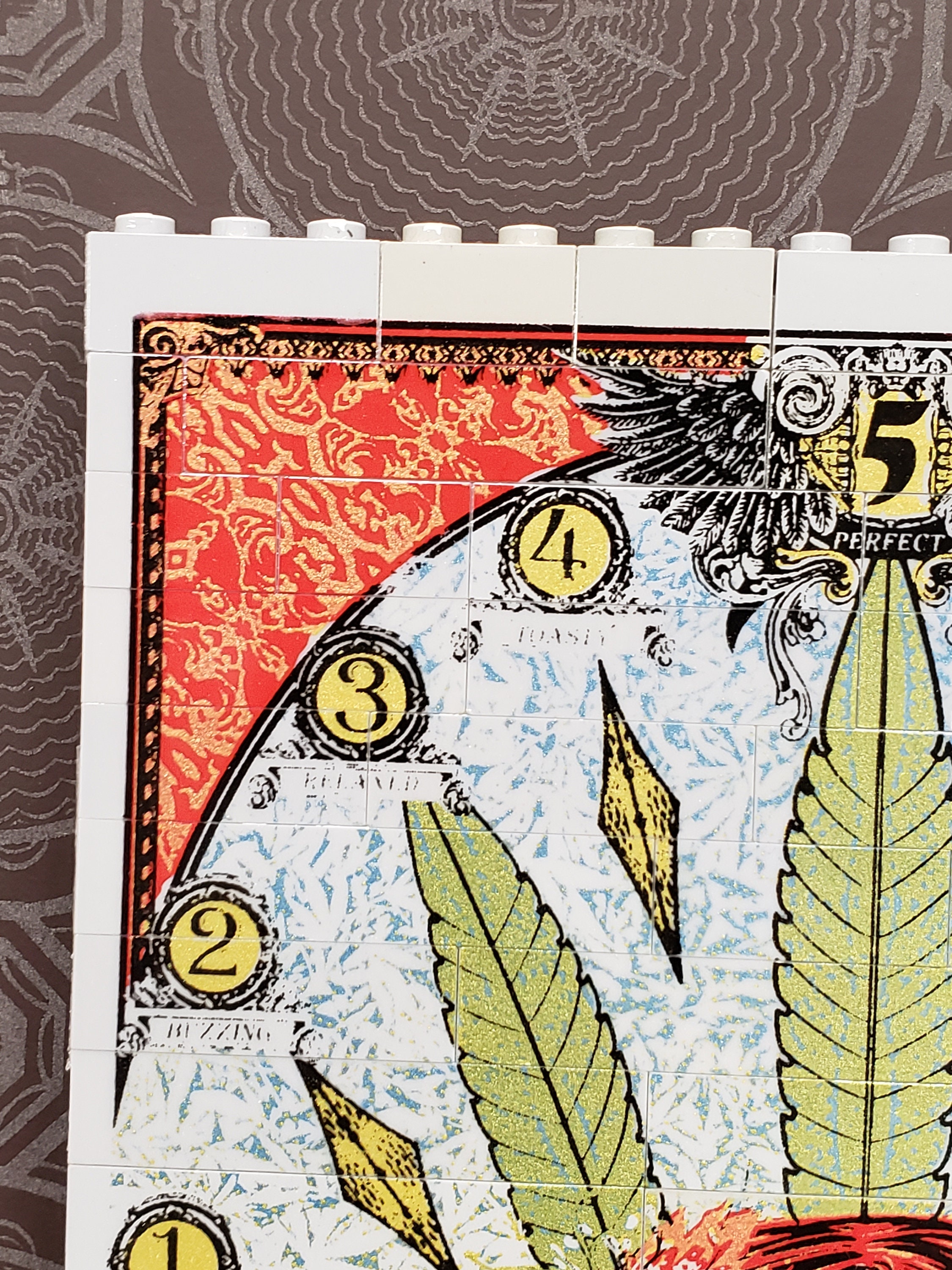 LEGO her Highness Postcard Screen Print Unique - Etsy