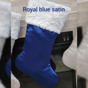 Blue Christmas Stockings,silver Christmas Stockings, White Christmas ...
