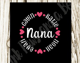 Nana decals | Etsy