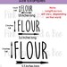 Canister Labels, Kitchen Labels, Baking Labels, Pantry Labels, Canister ...