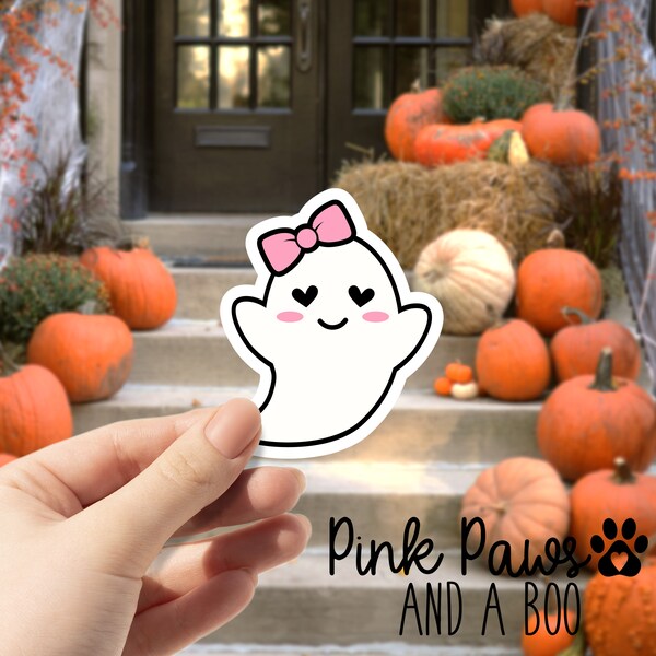 Pink Ghost - Etsy