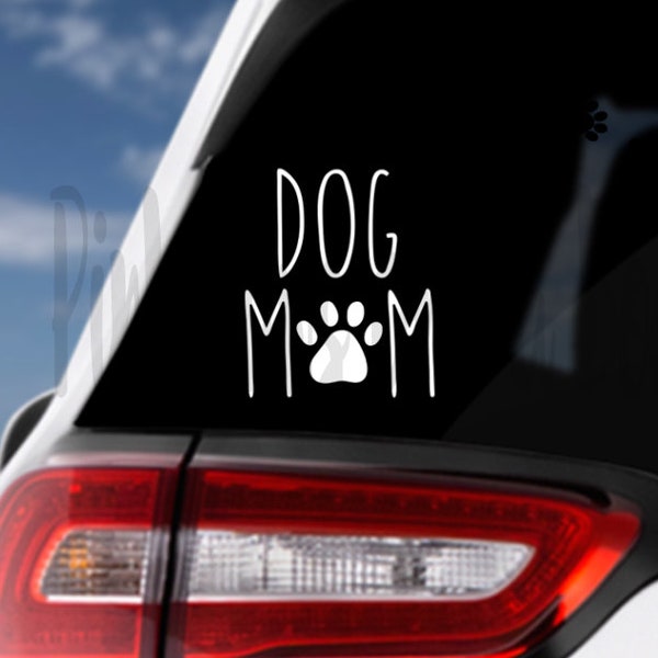 Dog Mom Decal - Etsy