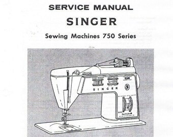 Singer 756 Manual - Etsy