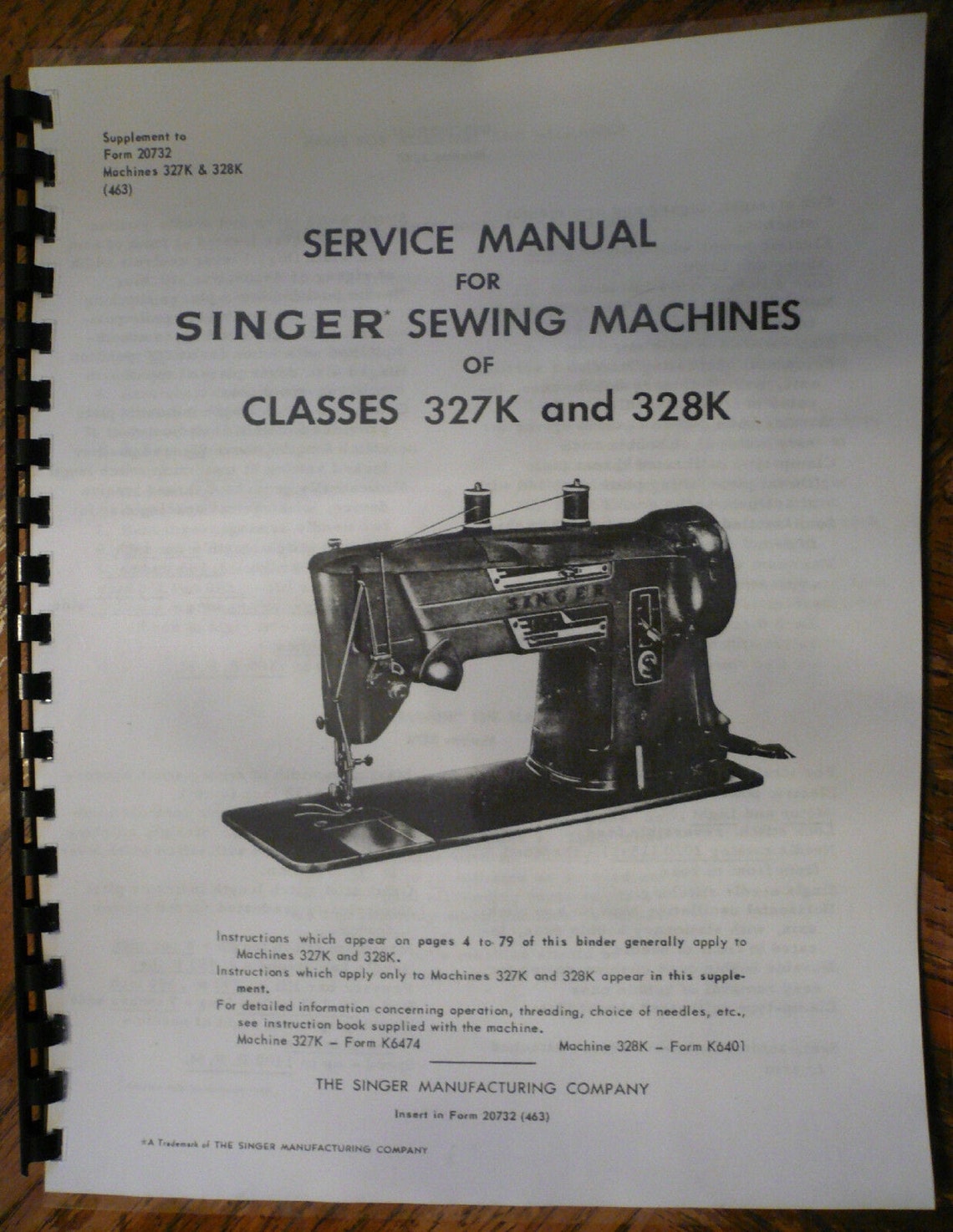 Singer Sewing Machine Models 327 328 327K 328K Technician - Etsy