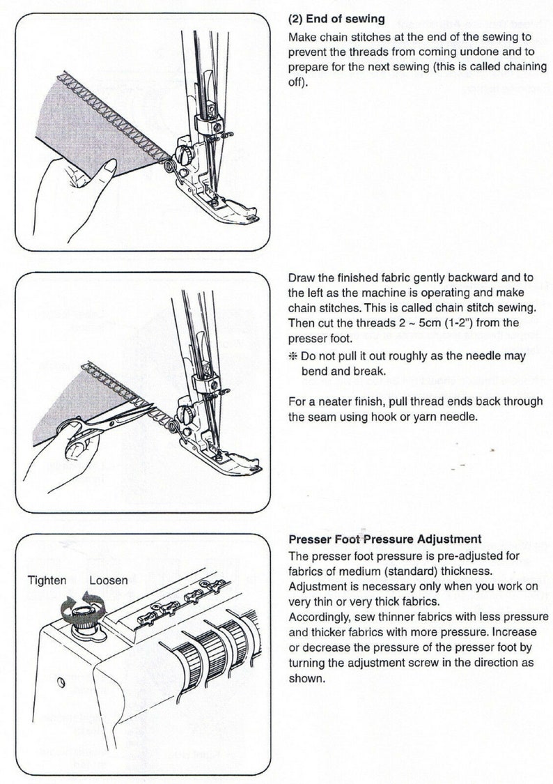 Husqvarna Viking Huskylock 901 Overlock Serger Machine Users - Etsy