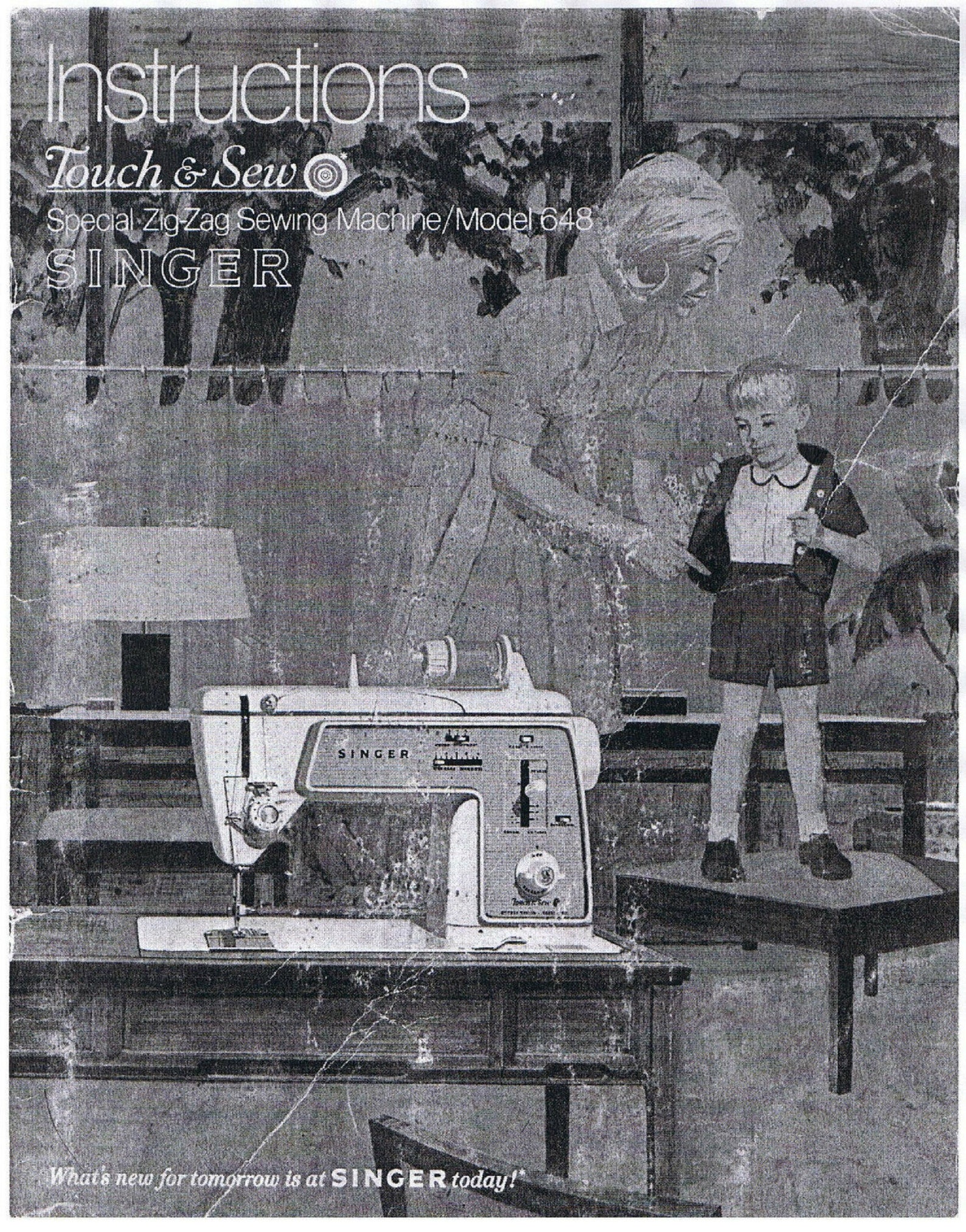 Singer Touch & Sew 648 Sewing Machine User Guide Owner - Etsy