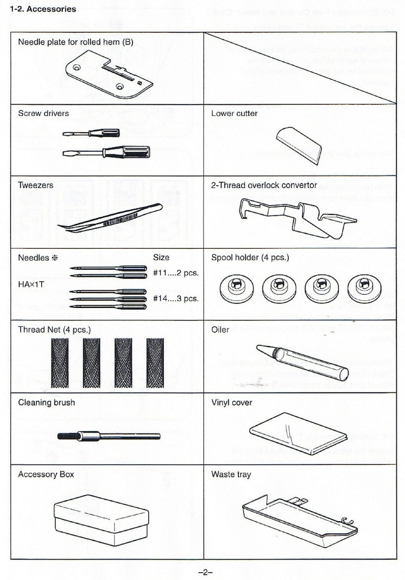 Husqvarna Viking Huskylock 901 Overlock Serger Machine Users - Etsy