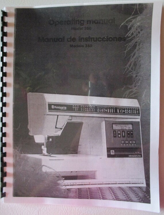 Husqvarna Viking Sew Easy 350 Computer Sewing Machine Users | Etsy