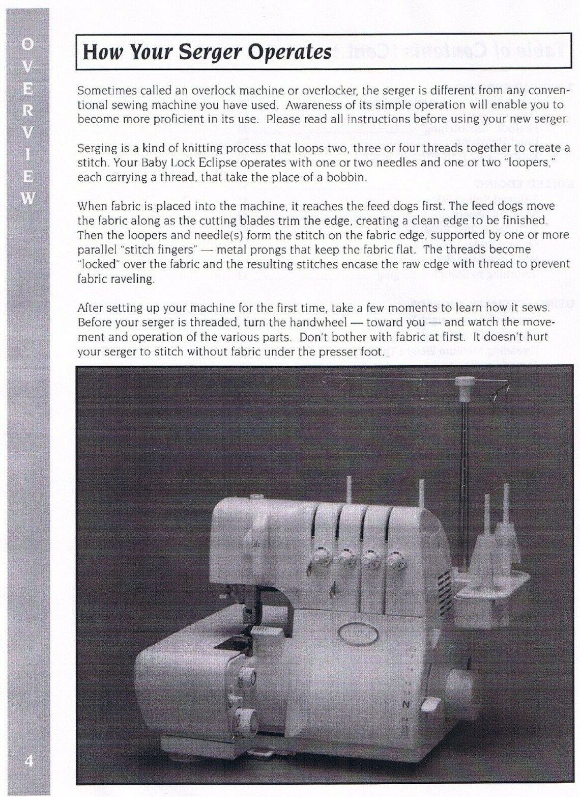 Eclipse DX BLE1DX-2 Baby Lock Overlock Serger Machine Users - Etsy