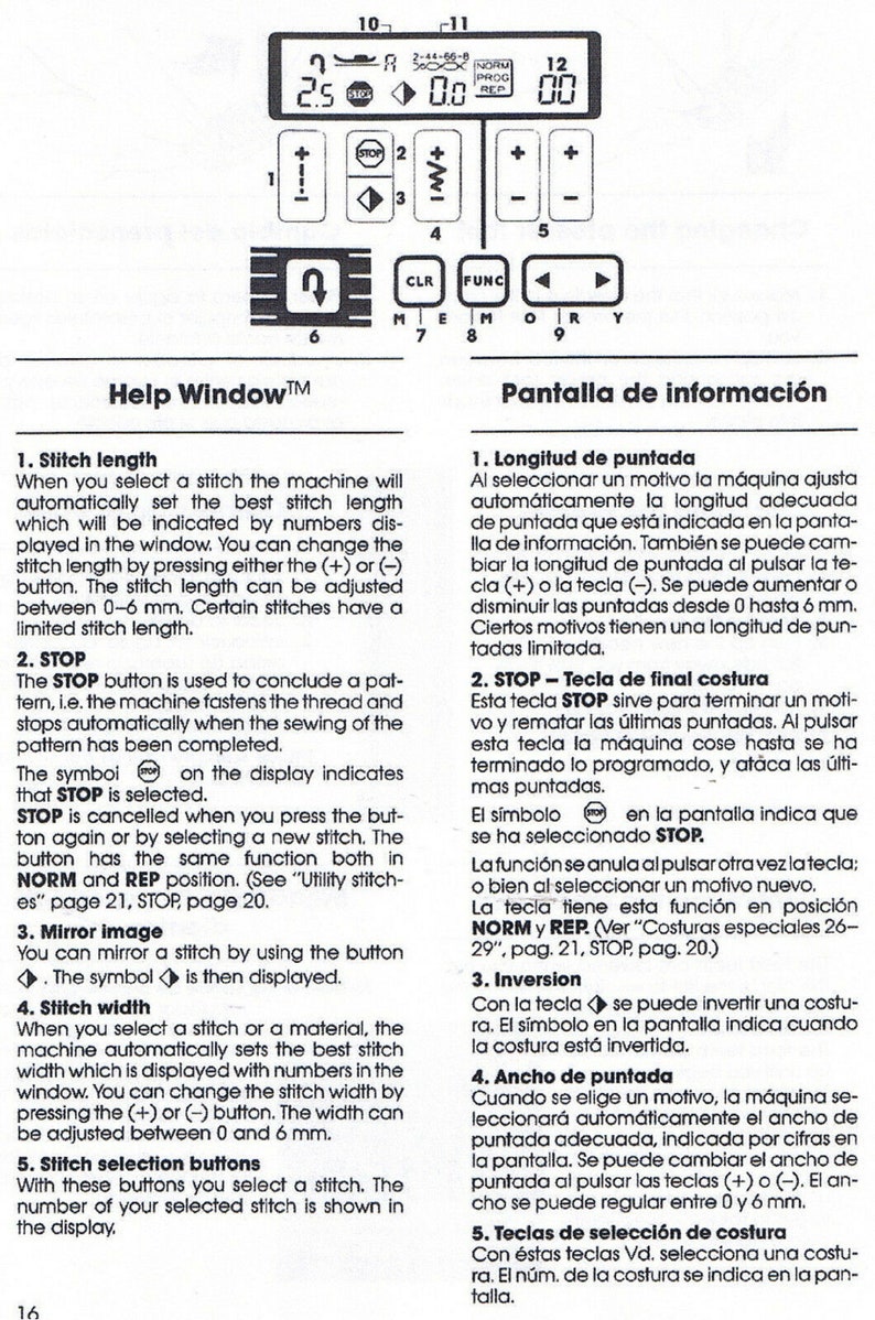 Husqvarna Viking Sew Easy 350 Computer Sewing Machine Users Guide ...