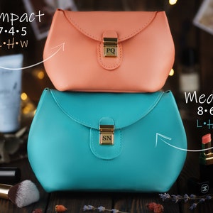 Women Dopp Kit - Personalized Makeup Bag - Initial Toiletry Bag for ...