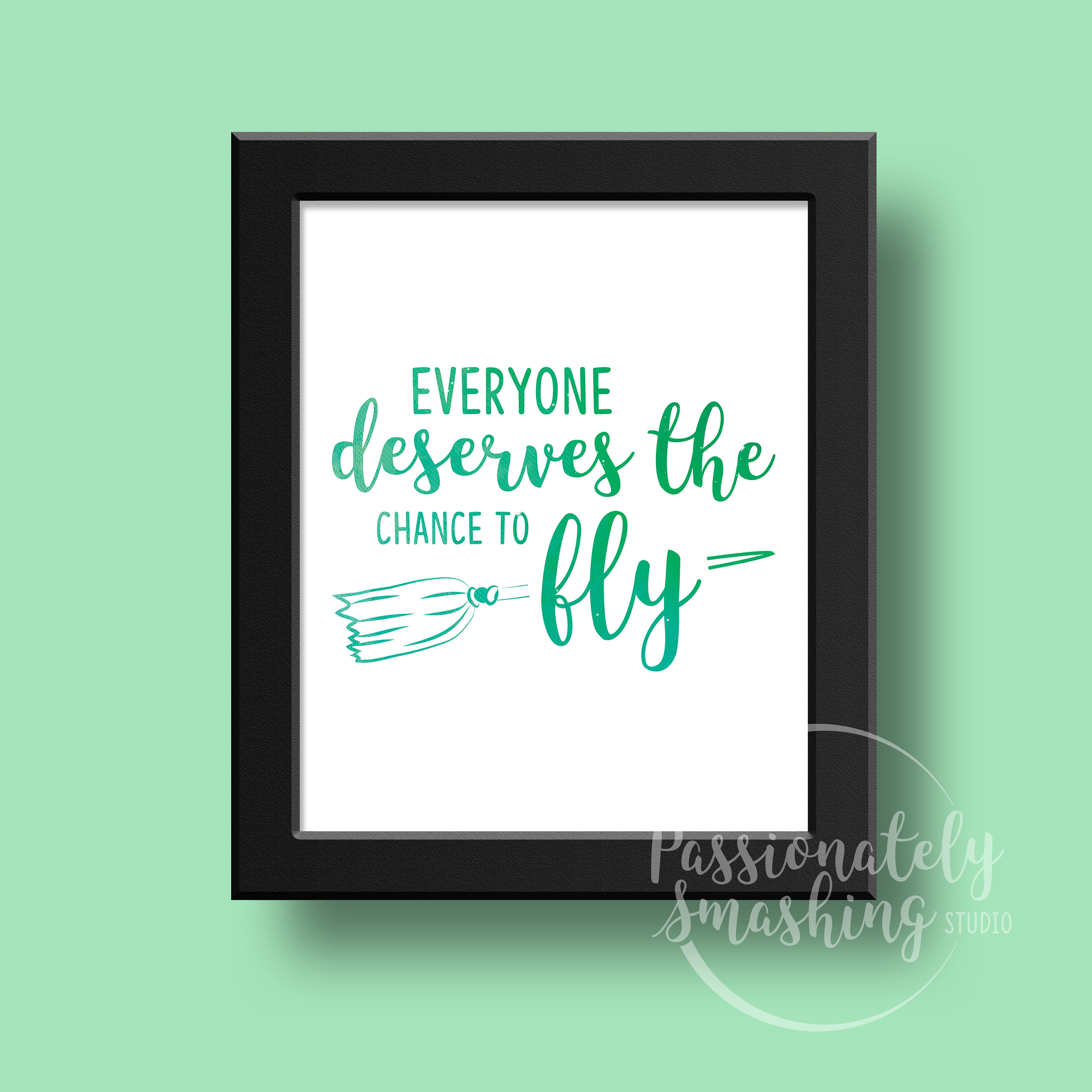 Everyone Deserves the Chance to Fly - Digital Download - Wall Art ...