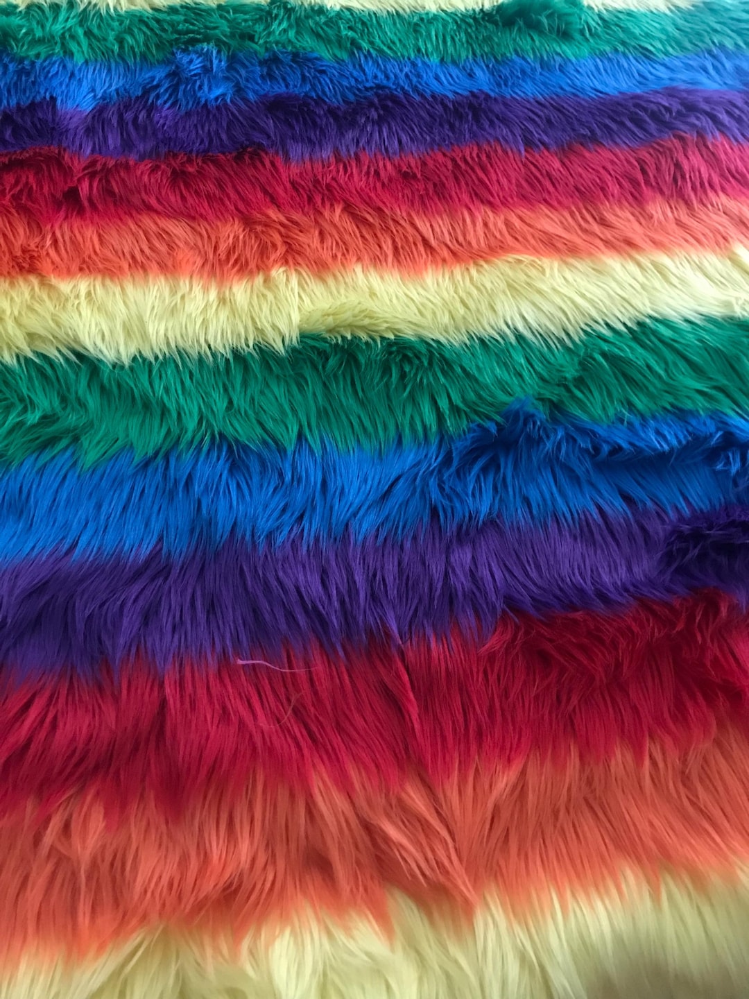 Rainbow - Faux Fur Cowboy Chaps – Stand Out in Style - Etsy