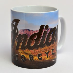 Indian Motorcycle Inspired Gift Motorcycle Car Mechanic 10oz Tea Coffee ...