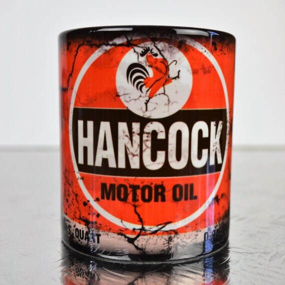 Hancock Motor Oil Inspired Gift Motorcycle Car Mechanic Gift | Etsy