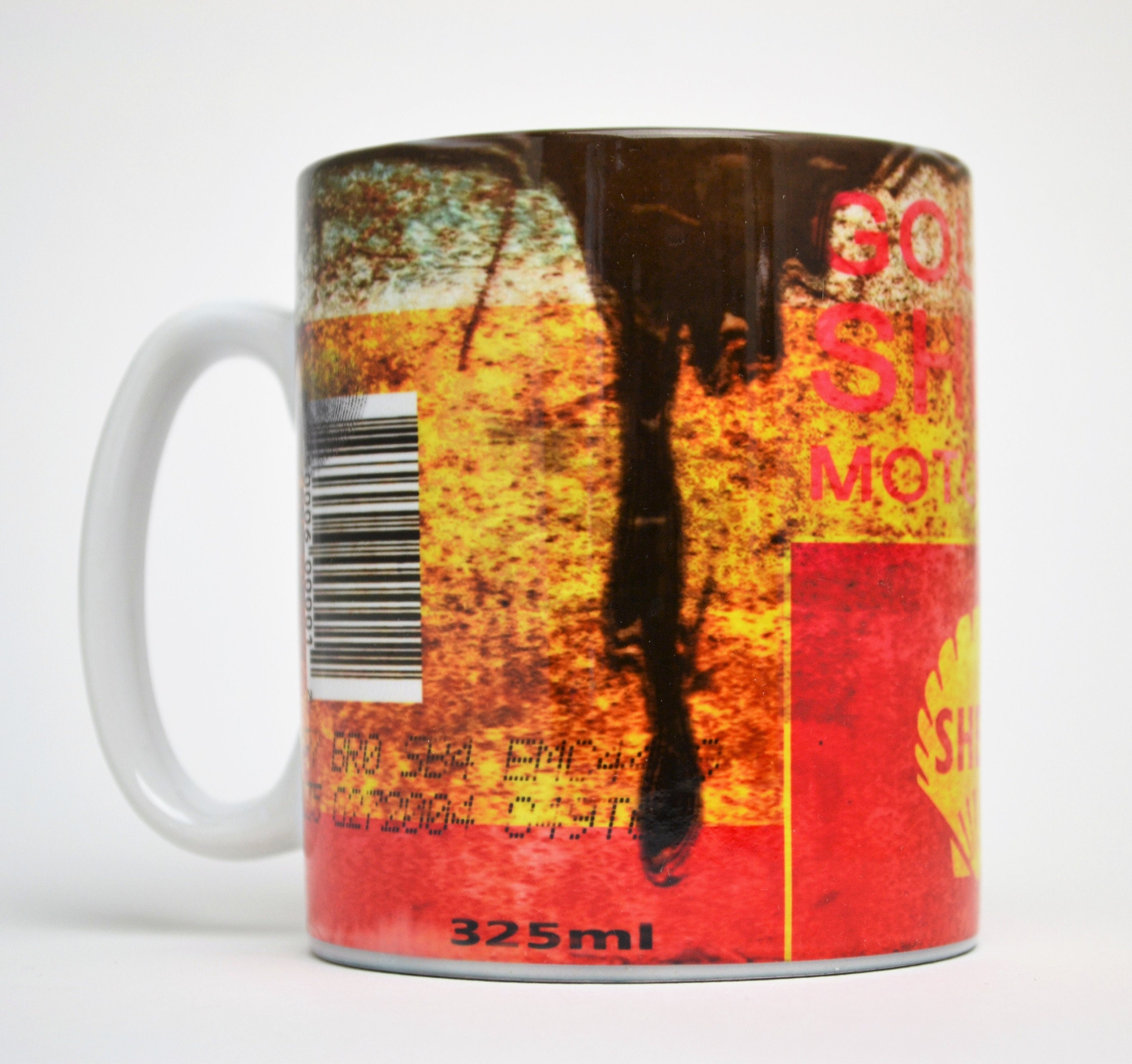 Set of two oil can Mugs Shell 1 / Shell Rusty Motorcycle car - Etsy.de