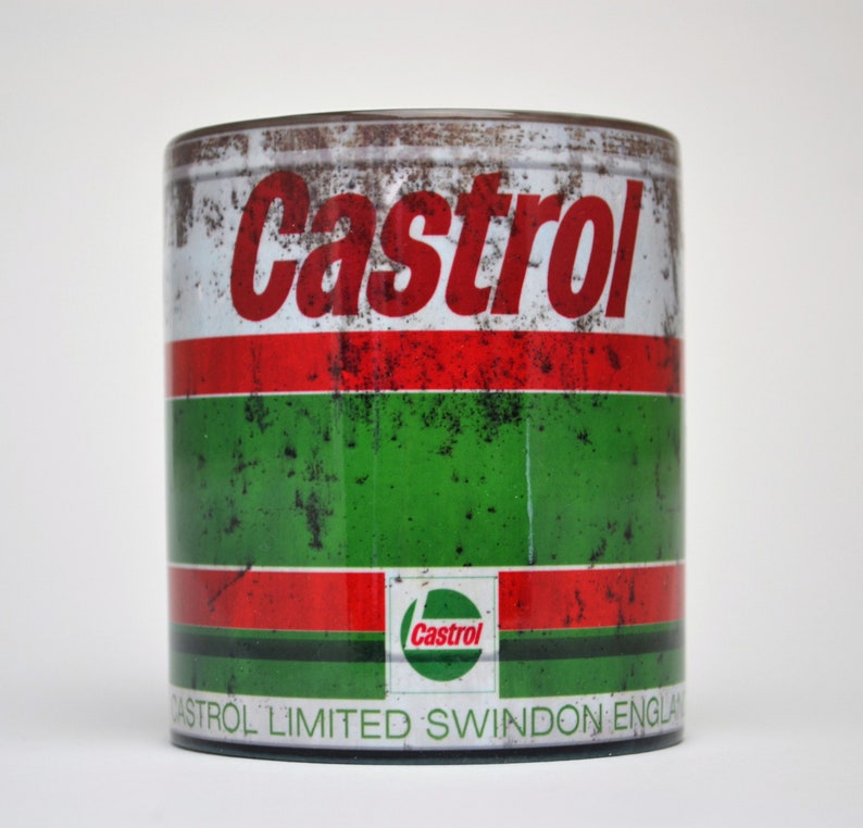 Set of Three Castrol Oil Mugs / Motorcycle / Car Mechanic Tea - Etsy UK