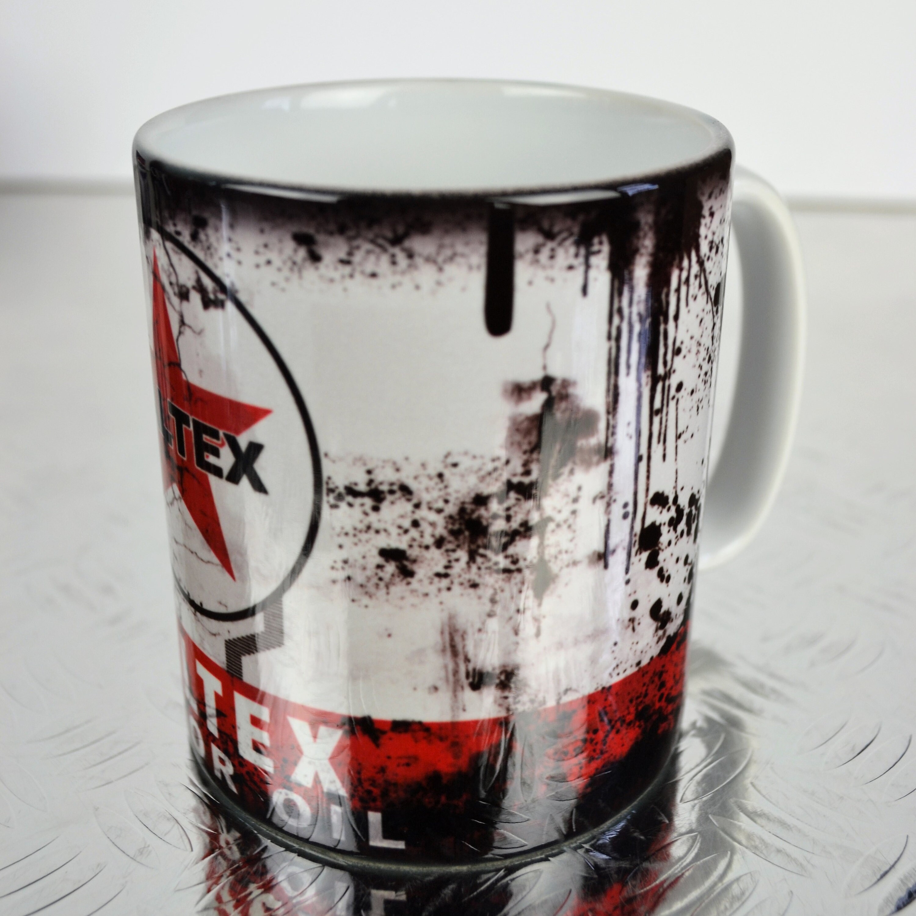 Caltex Motor Oil Inspired Gift Motorcycle Car Mechanic Gift 10oz Tea ...