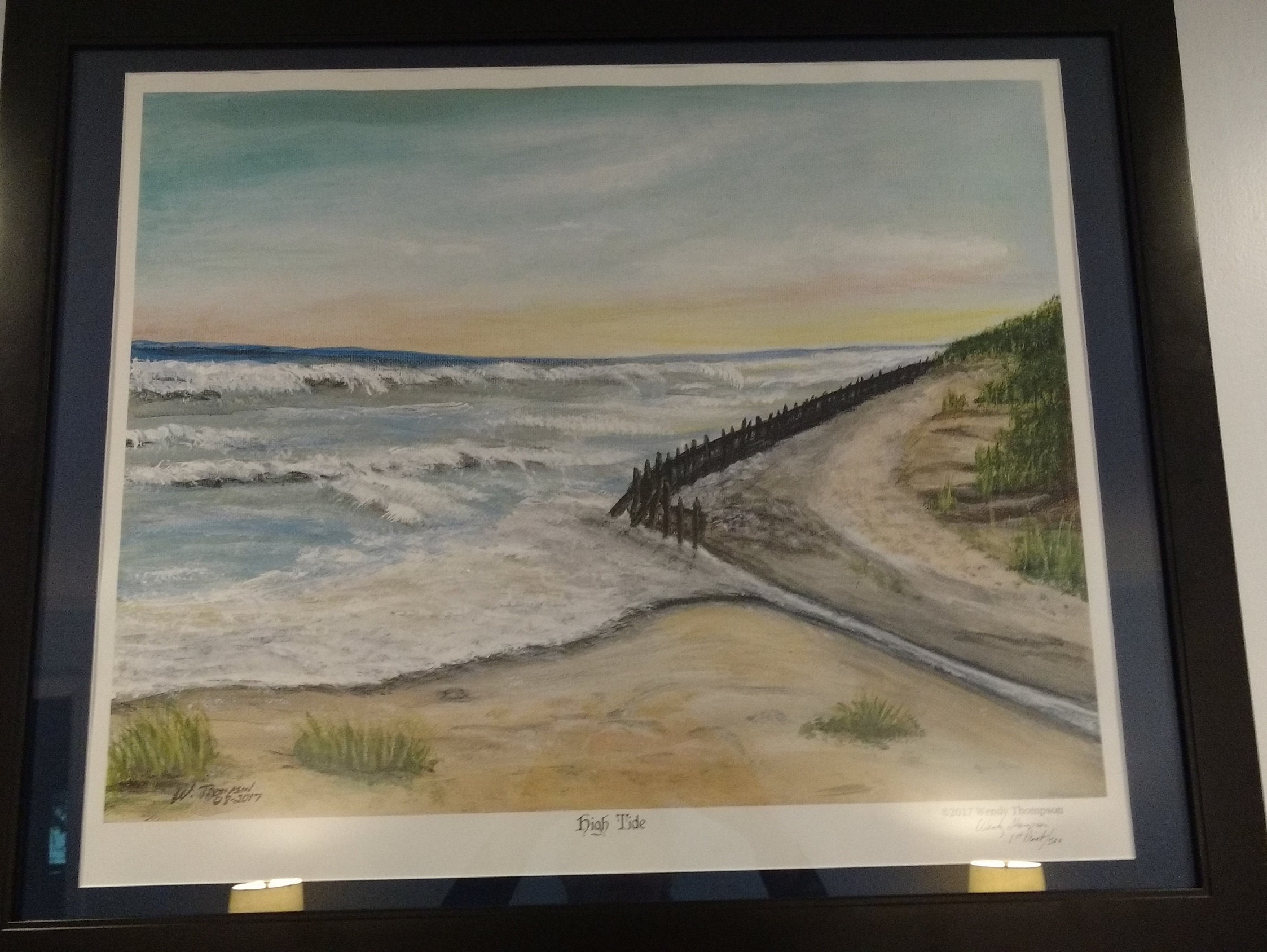 High Tide at the Beach - Etsy