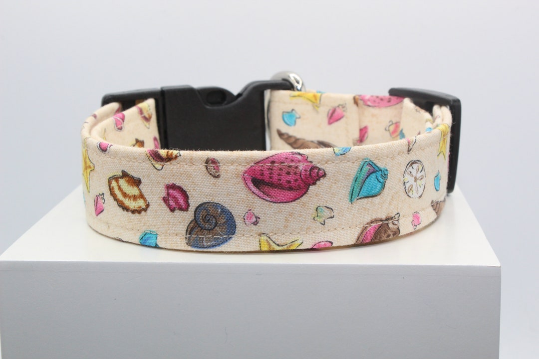 Beautiful Beach Dog Collar, Handmade Dog Collar, Custom Dog Collar ...